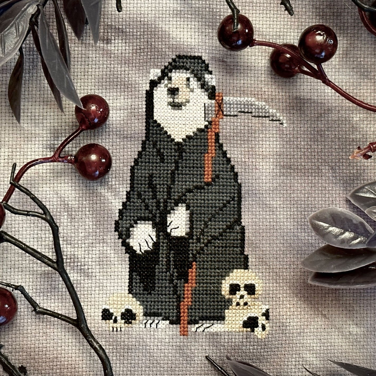 Death Floof - Grim Reaper Bear PDF Pattern – TheStitchCrypt
